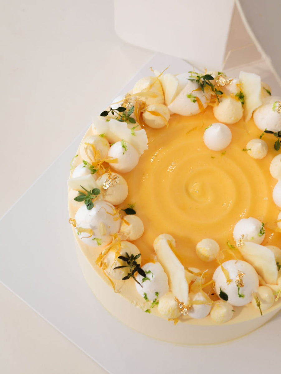 Lemon Yuzu Cream Cake | ENZE