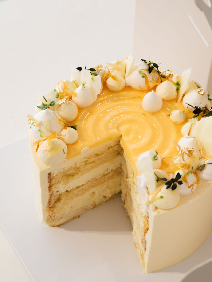 Lemon Yuzu Cream Cake | ENZE