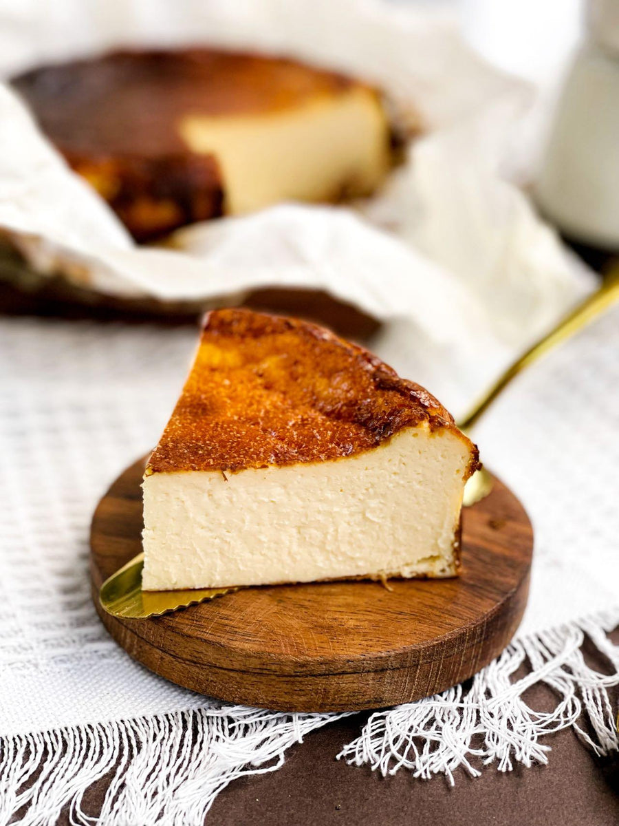 Basque Burnt Cheesecake | ENZE bakery